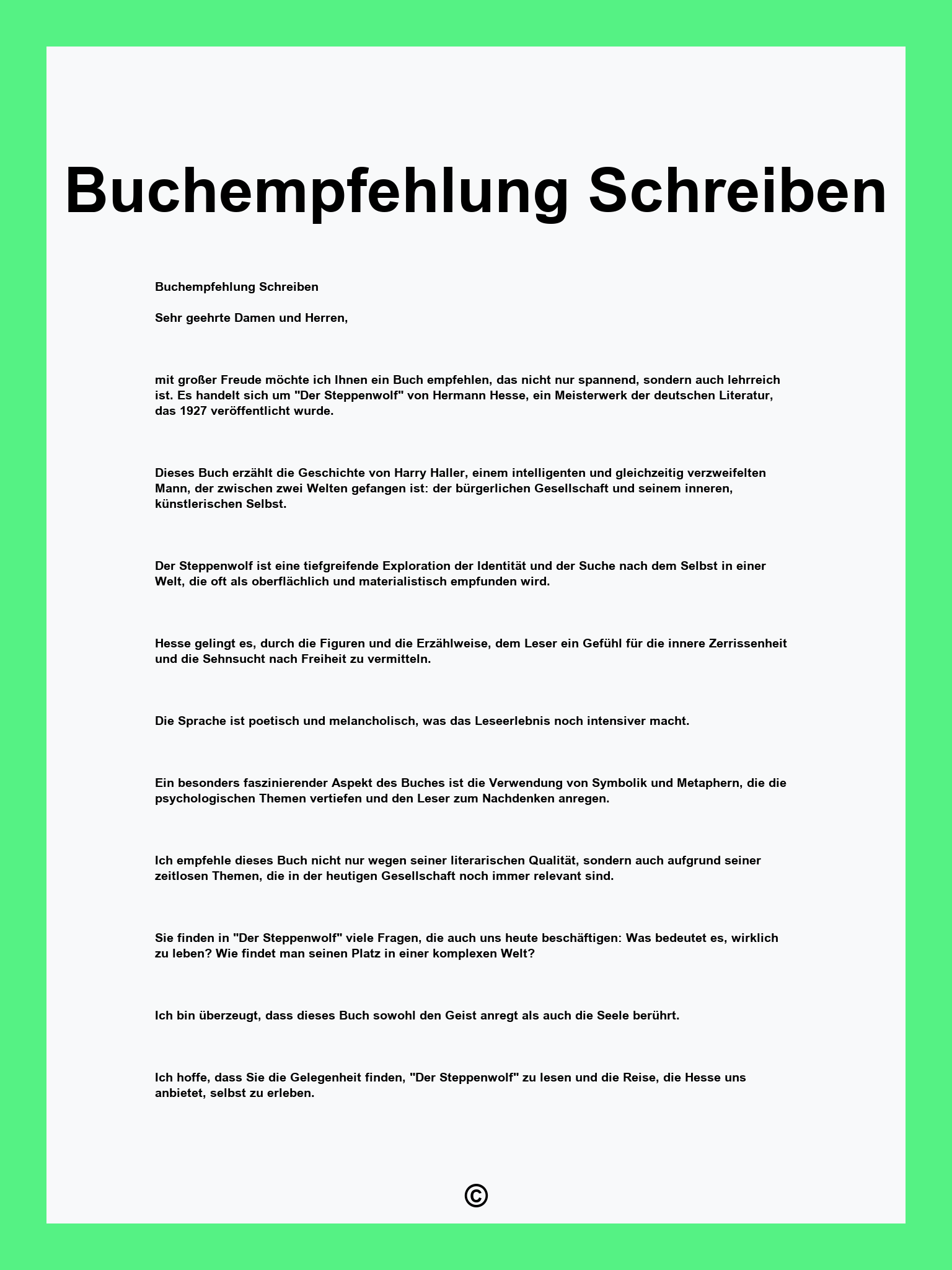Buchempfehlung Schreiben